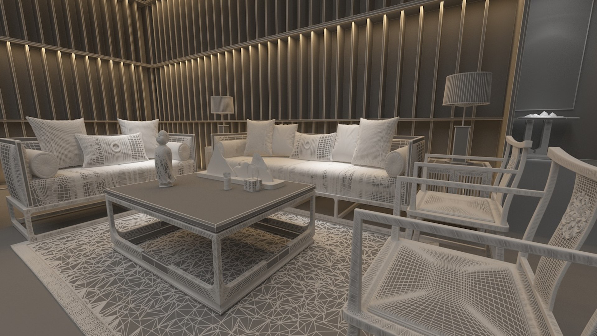 3D Model Lobby 1 - TurboSquid 2138418