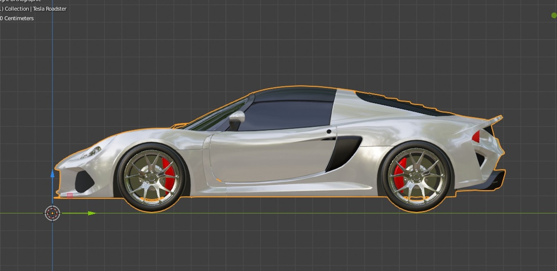 3D Roadster Car Model - TurboSquid 1486897