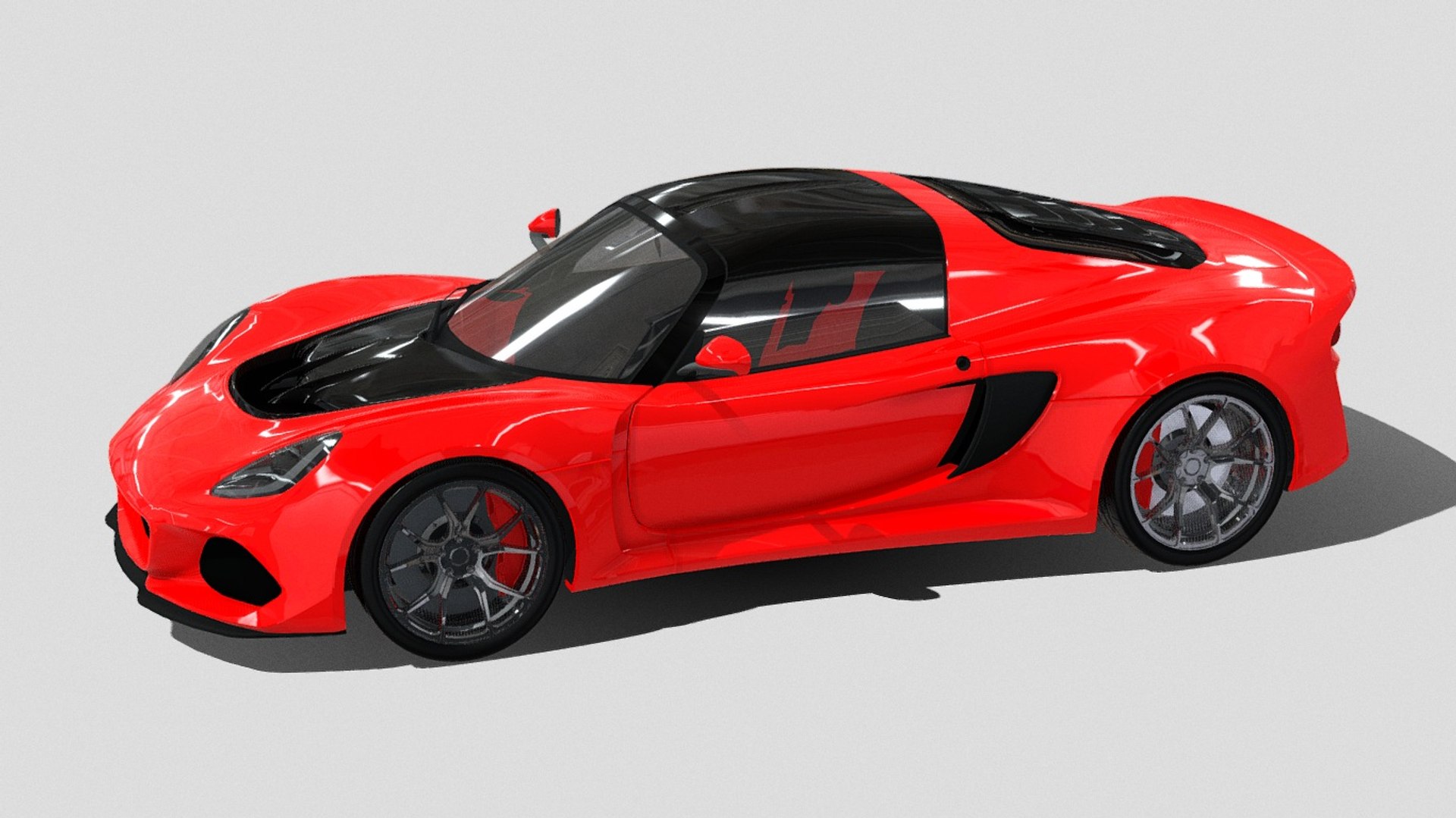 3D Roadster Car Model - TurboSquid 1486897