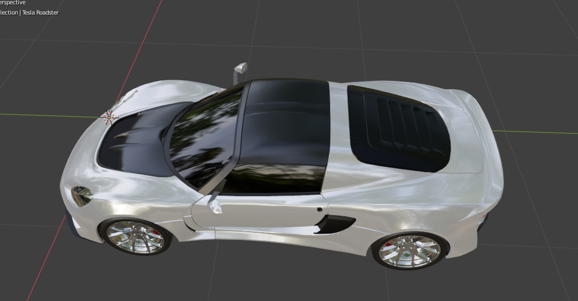 3D Roadster Car Model - TurboSquid 1486897