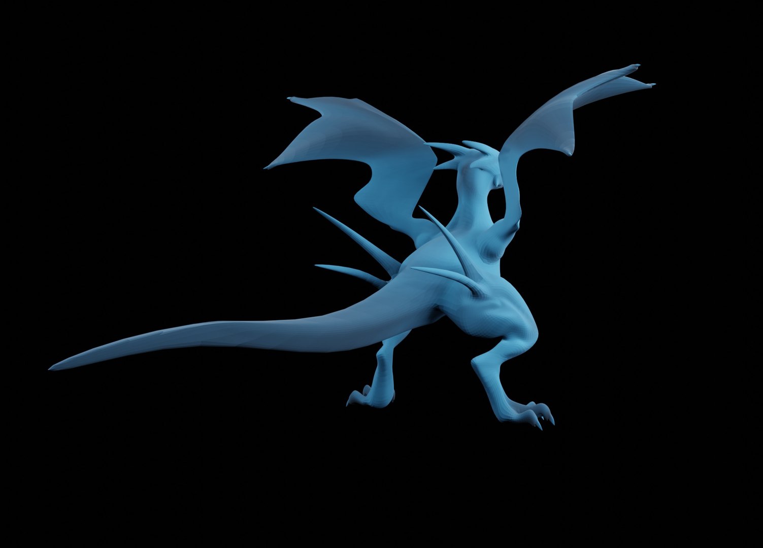 3D Rigged Dragon Model - TurboSquid 1576869