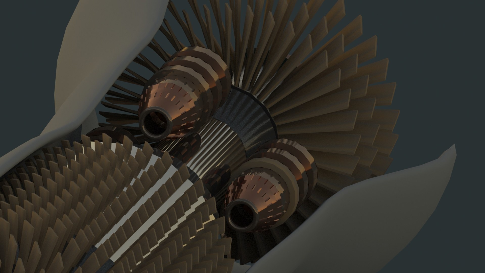 Free Max Model Turbine Jet Engine Airplane