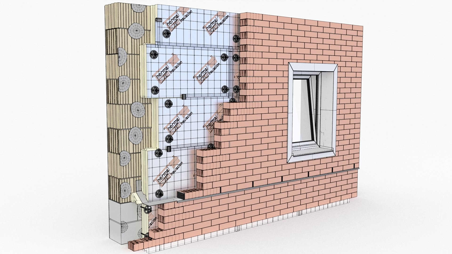3D Model Wall Pir Pur - TurboSquid 1529125