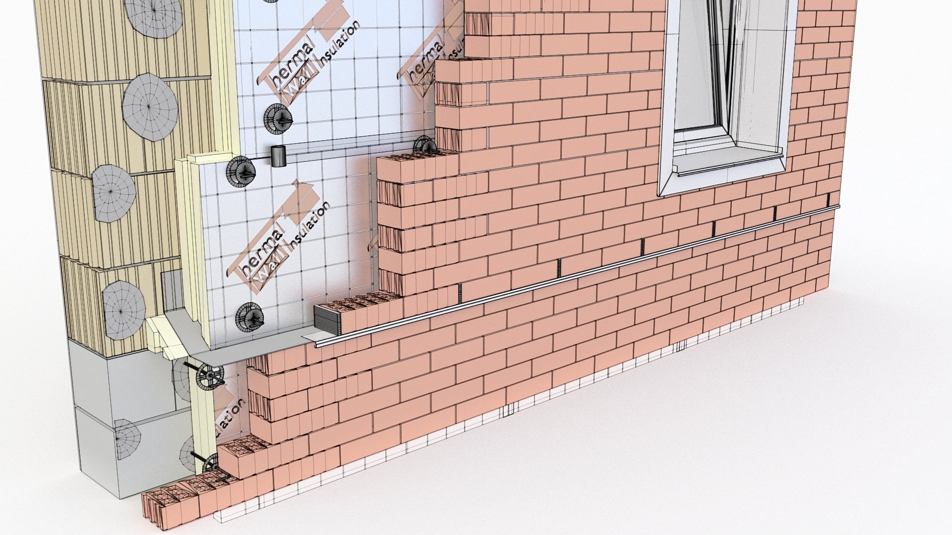 3D Model Wall Pir Pur - TurboSquid 1529125