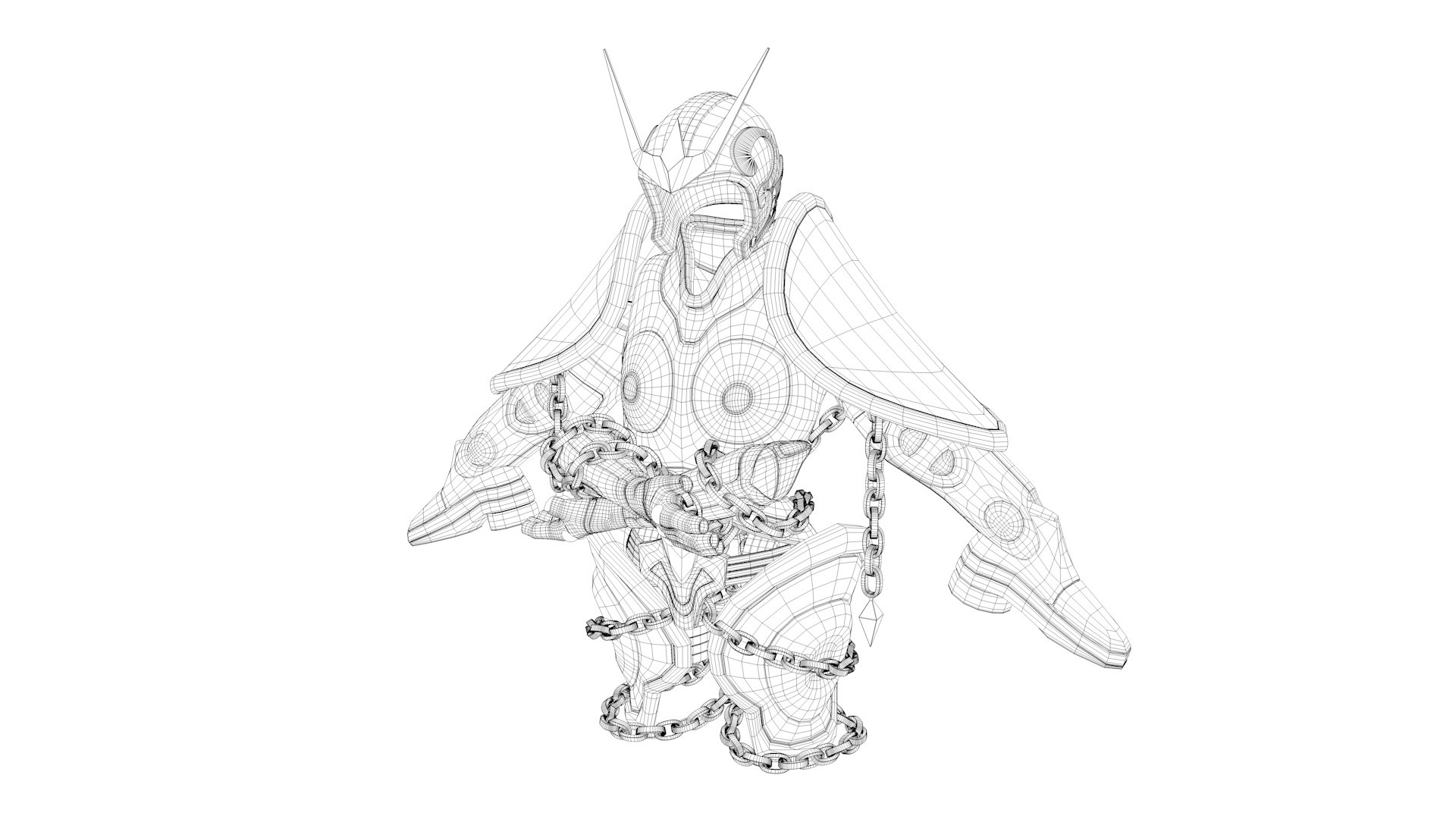 Shun Andromeda's Cloth Saint Seiya 3D Model - TurboSquid 1737478