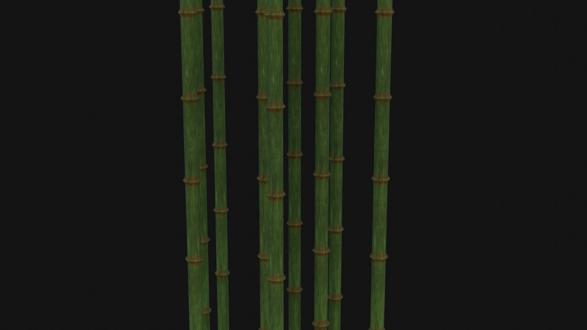 3D Bamboo Trunk Model - TurboSquid 2168234