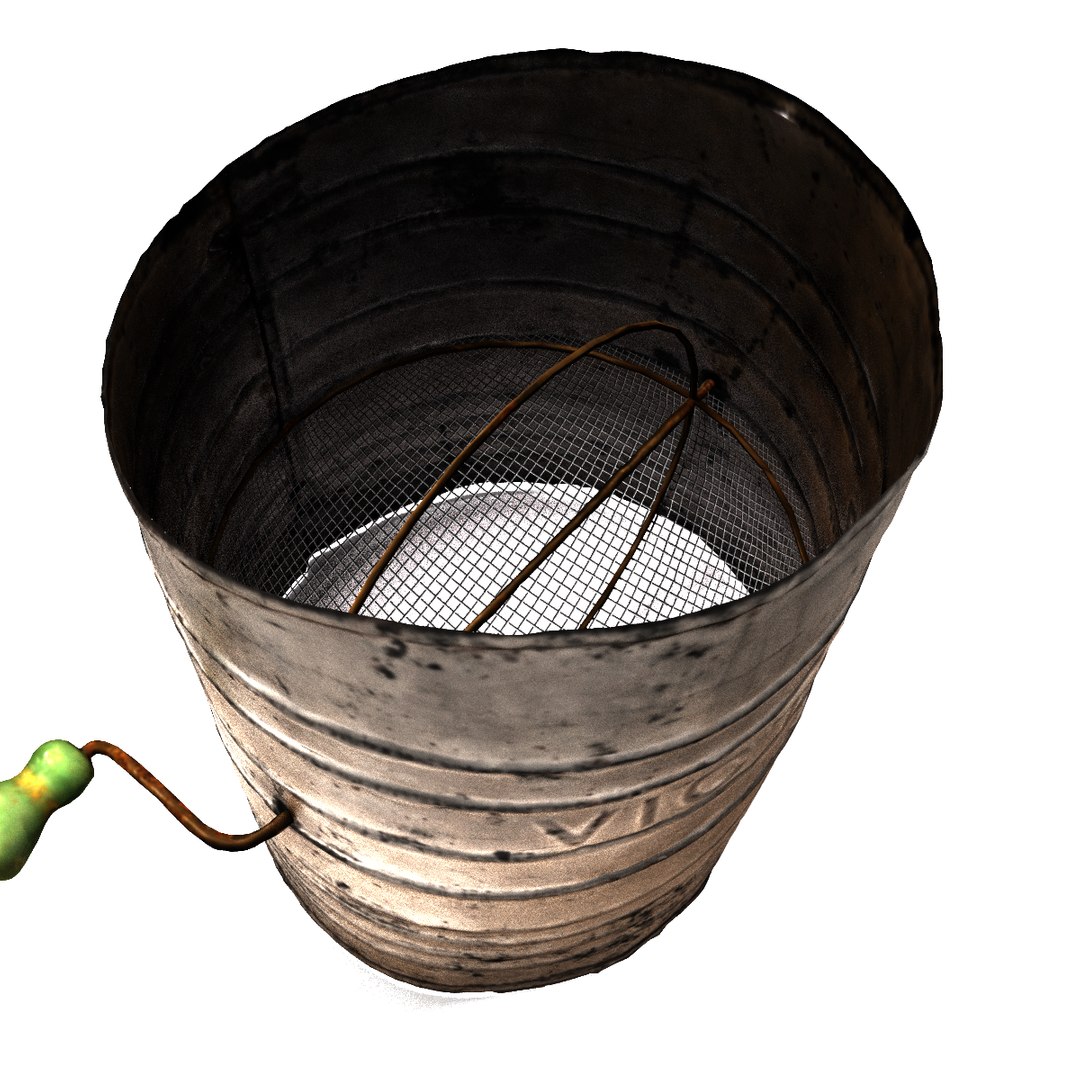 Flour Sifter 3d Obj