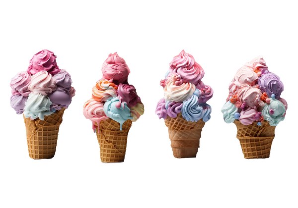 modelo 3d ICE-CREAM PACK 4 - TurboSquid 2093753