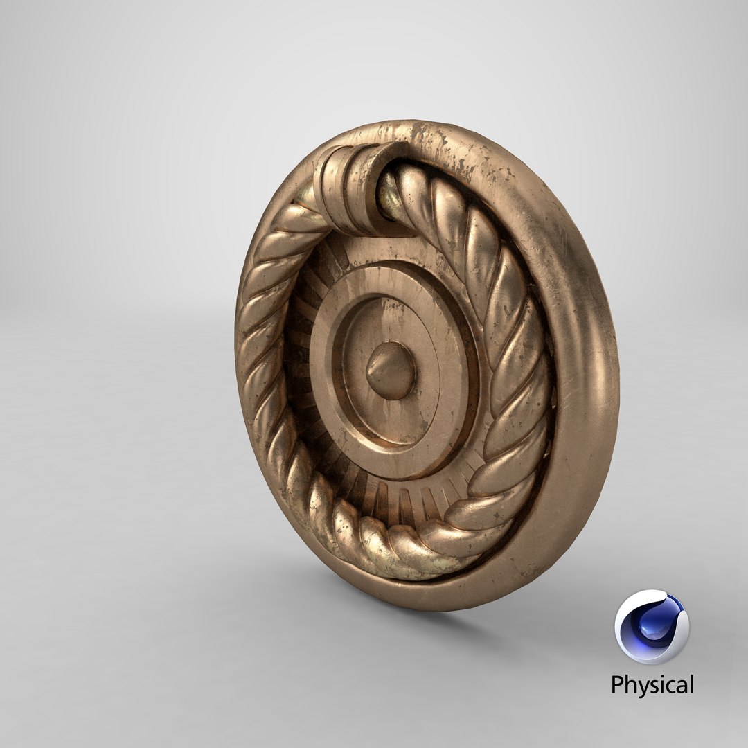 Bronze Twisted Knocker 3D Model - TurboSquid 1843873