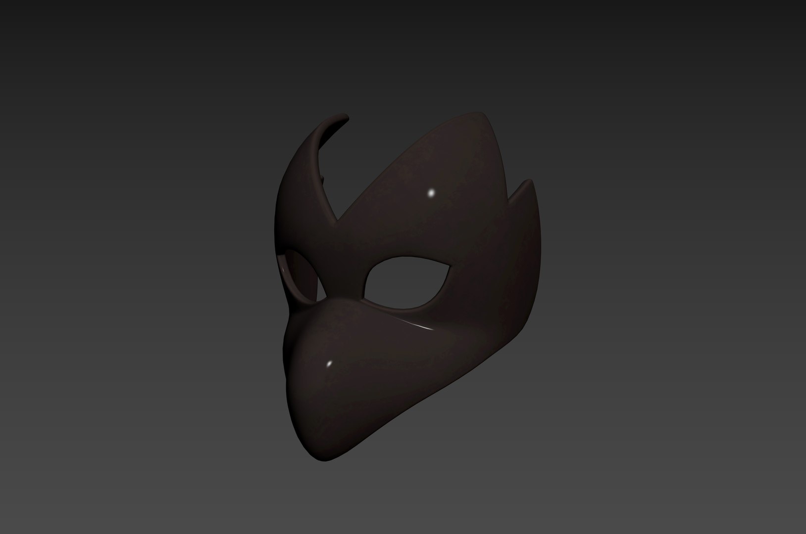3D Prop082 Bird Mask Model - TurboSquid 1878496