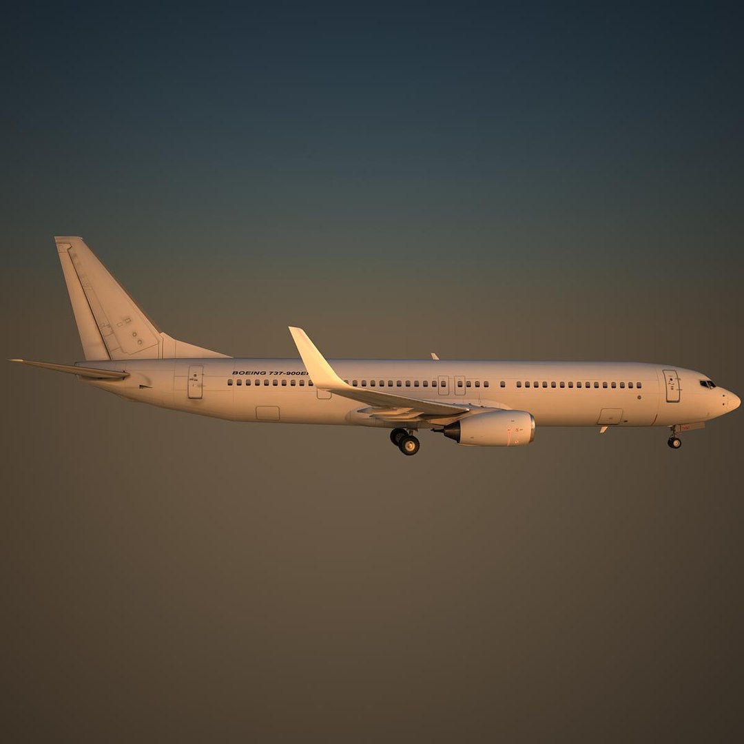 Boeing Basic 3d Max