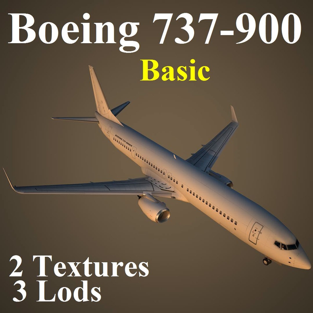 Boeing Basic 3d Max