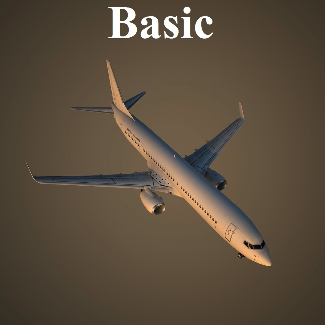 Boeing Basic 3d Max