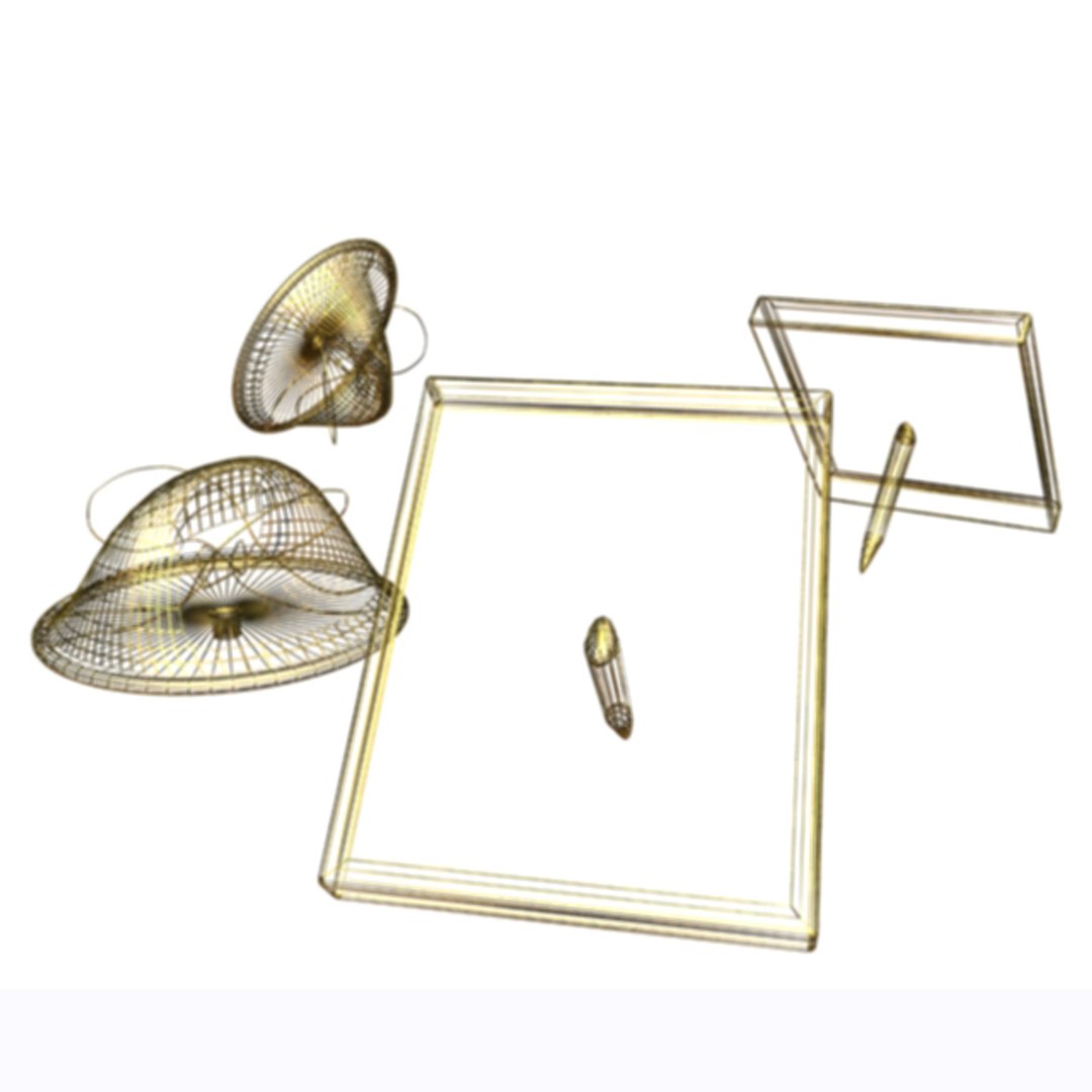 3d Model Pin Accessories