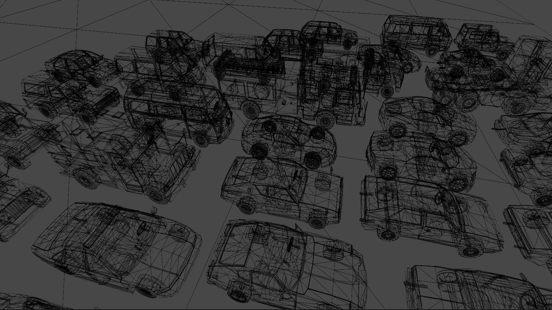 Stylized Vehicles Pack LowPoly With Textures PSD File 3D Model ...