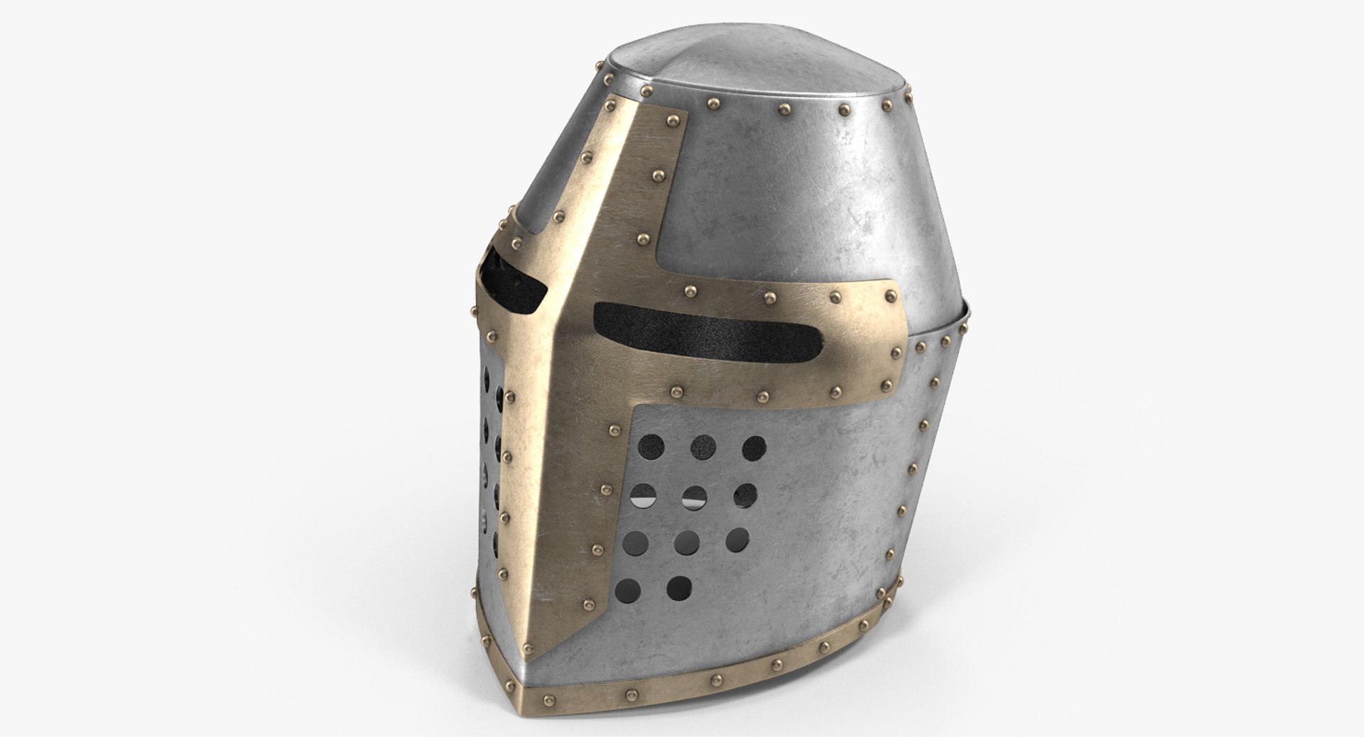 3d Topfhelm Helmet