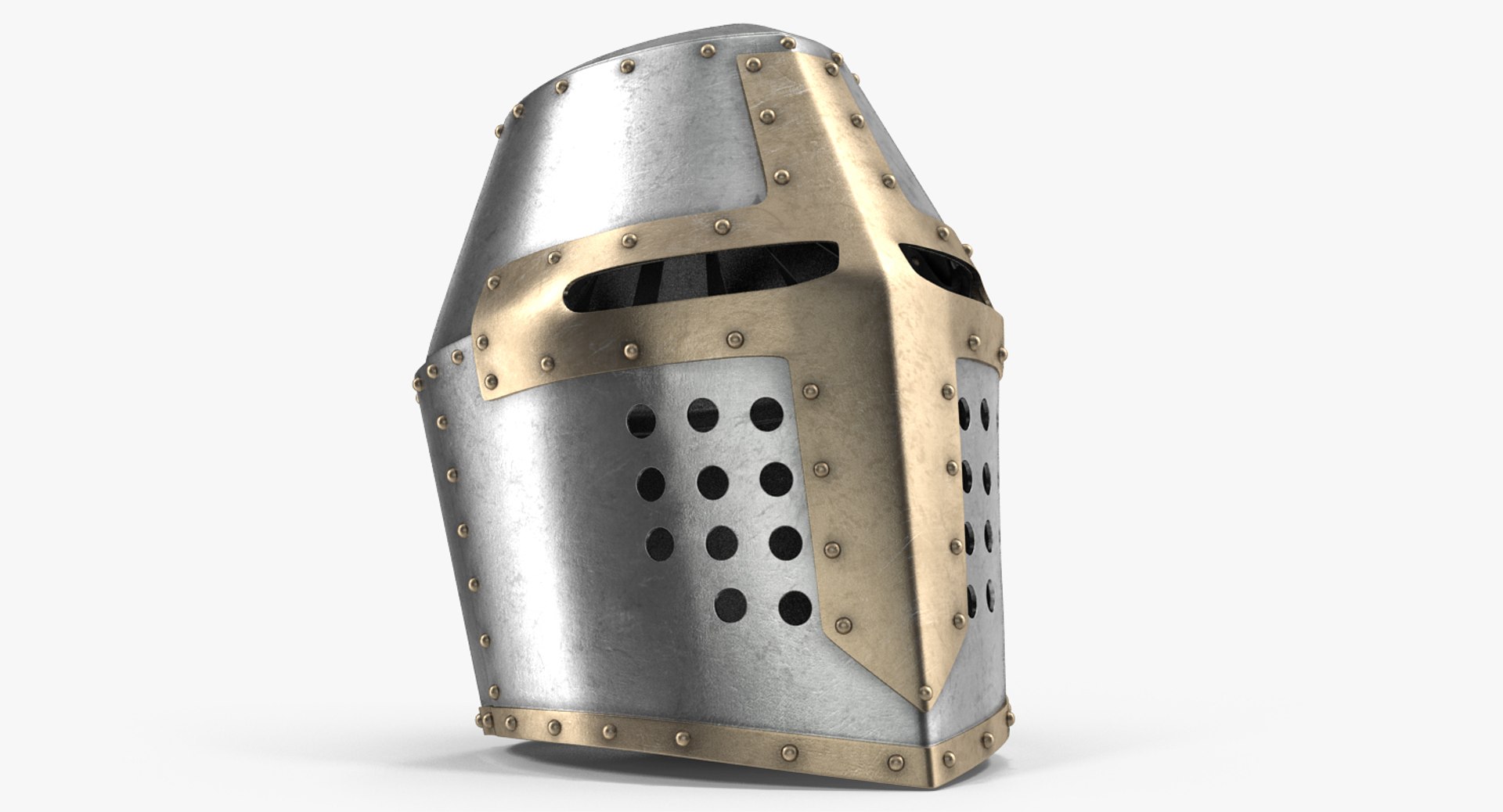 3d Topfhelm Helmet