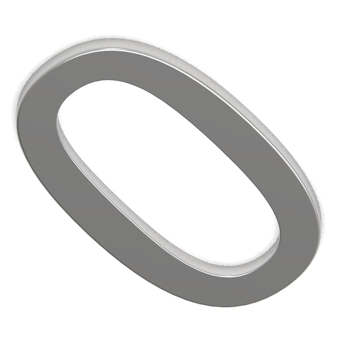 3D Number 0 Model - TurboSquid 2206409