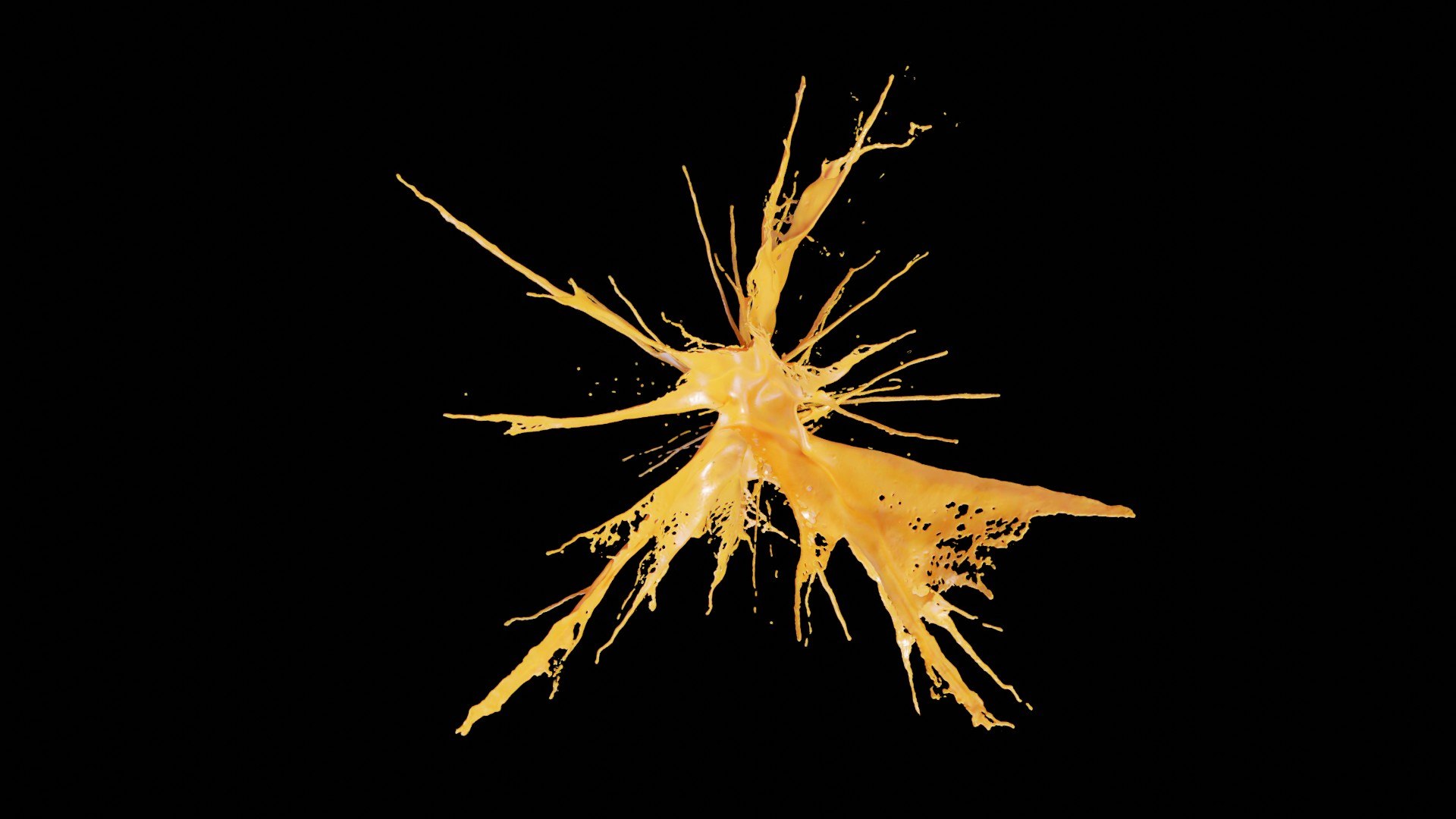 3D liquid explosion - TurboSquid 1456939