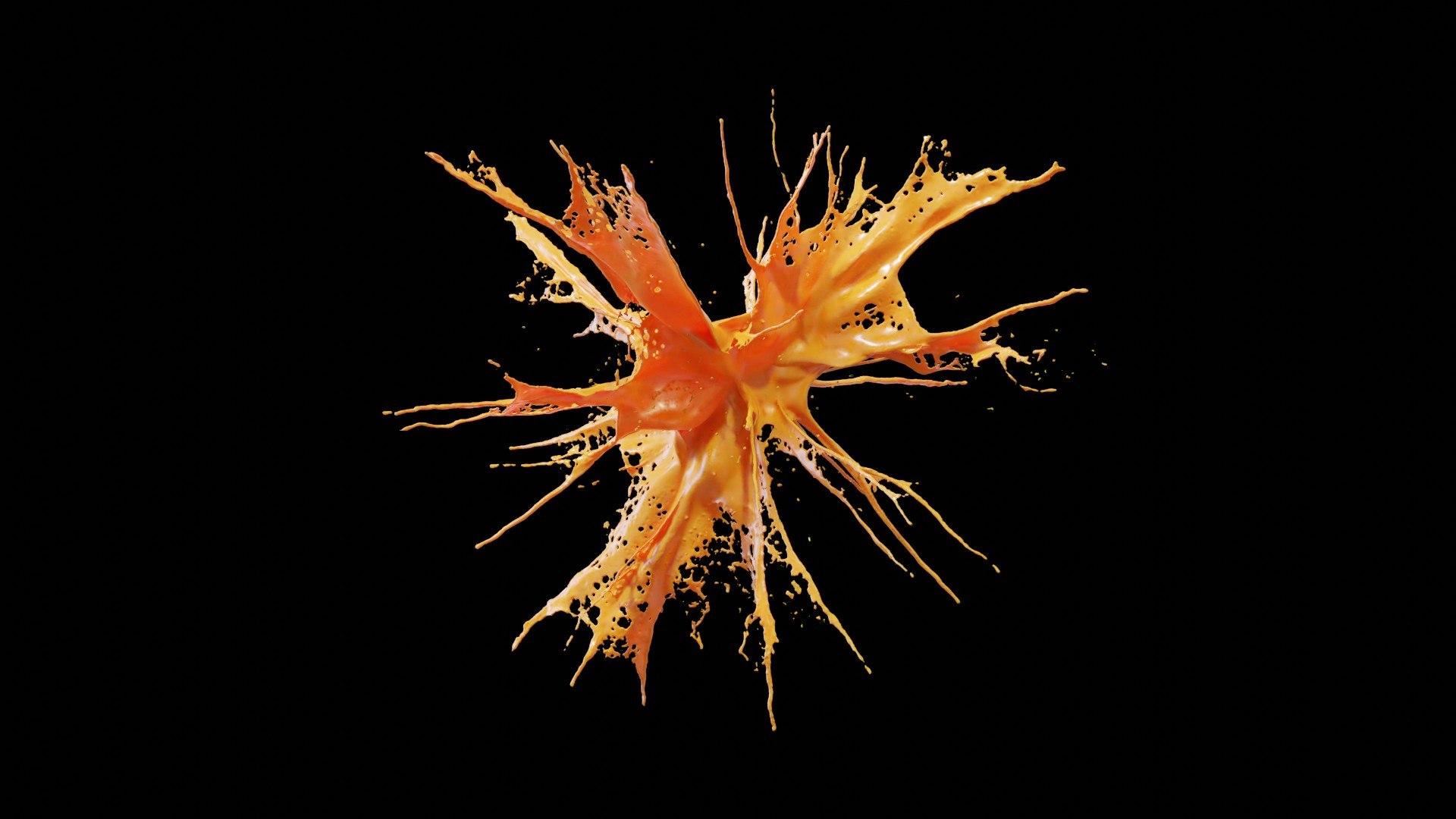 3D liquid explosion - TurboSquid 1456939