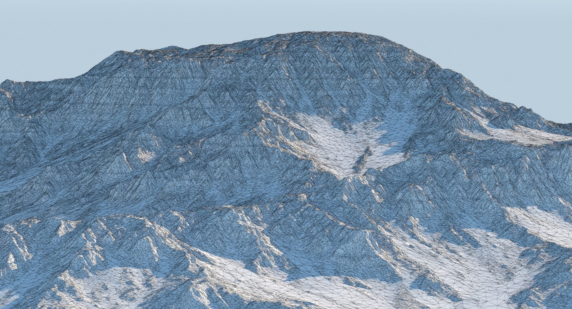 Mountain Realistic Obj