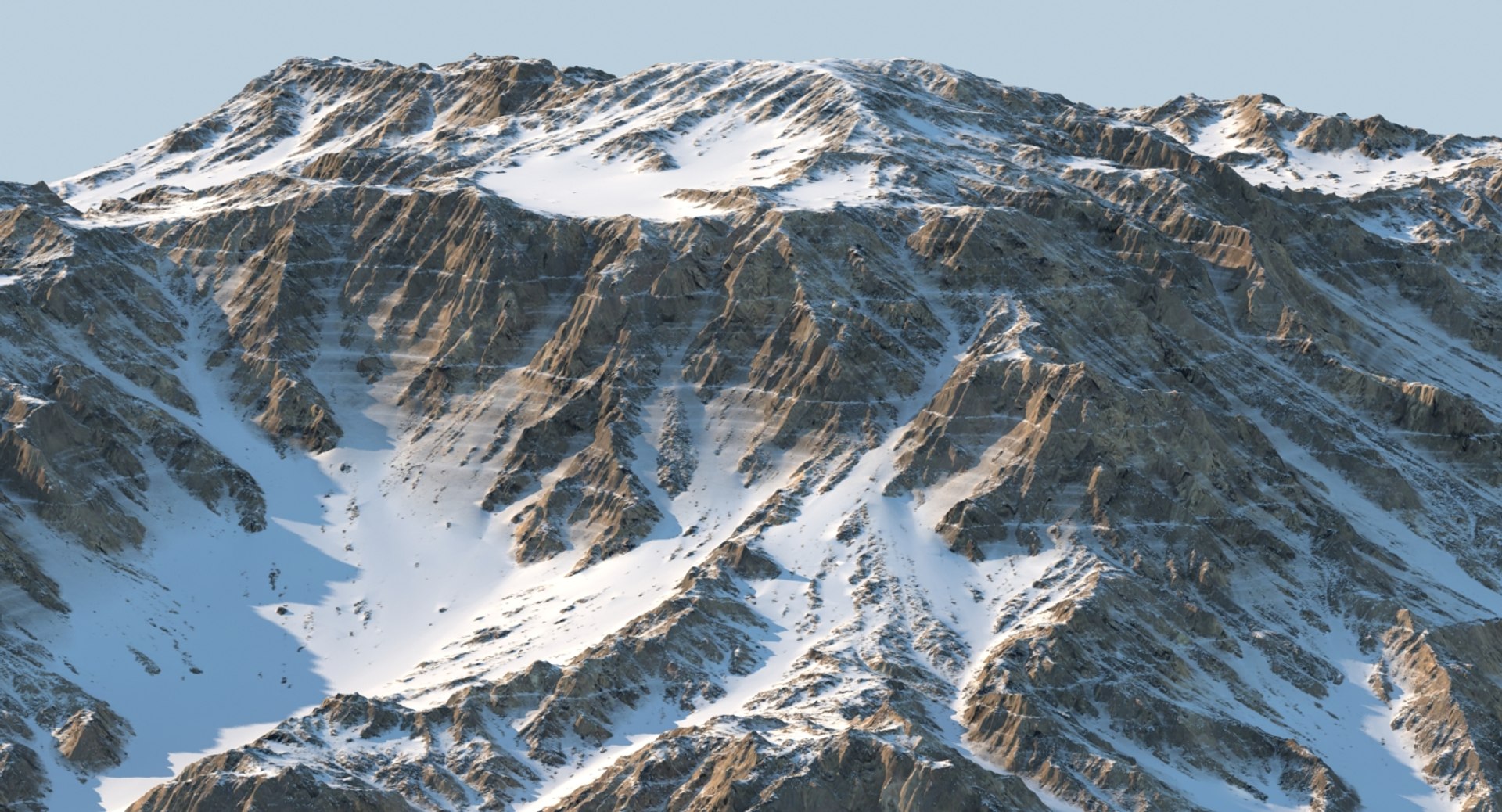 Mountain Realistic Obj