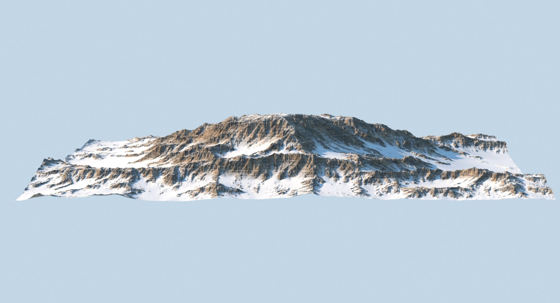 Mountain Realistic Obj