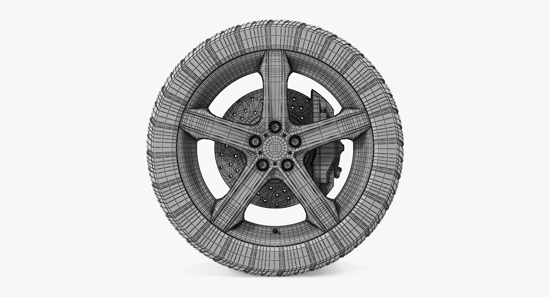 Yacht Disk Car Wheel 3d Model
