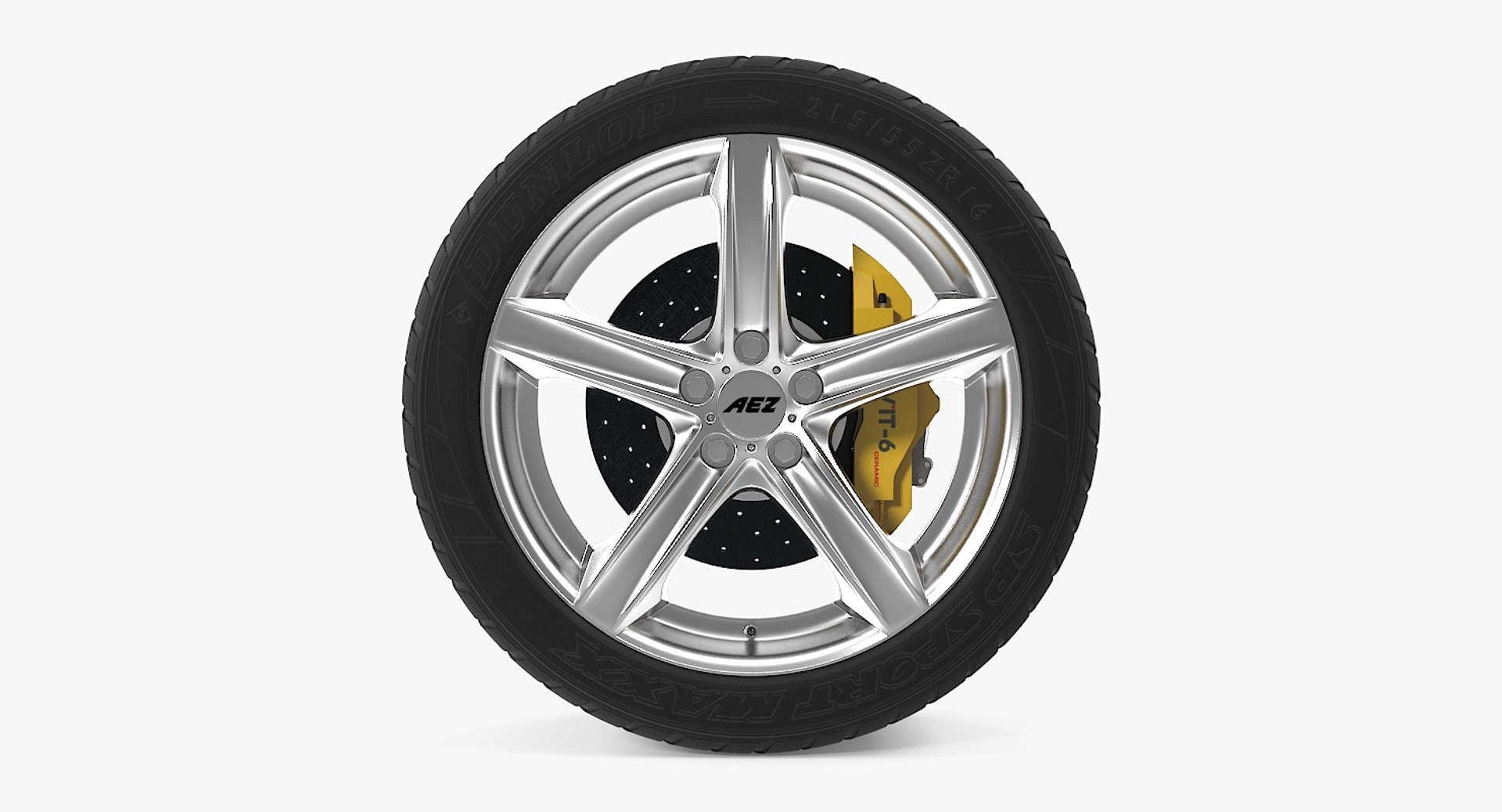 Yacht Disk Car Wheel 3d Model
