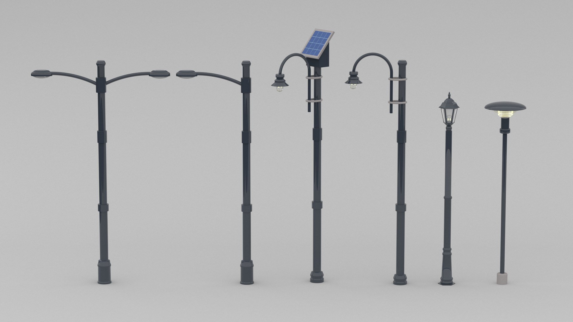 Street Lamp Model - TurboSquid 1673263