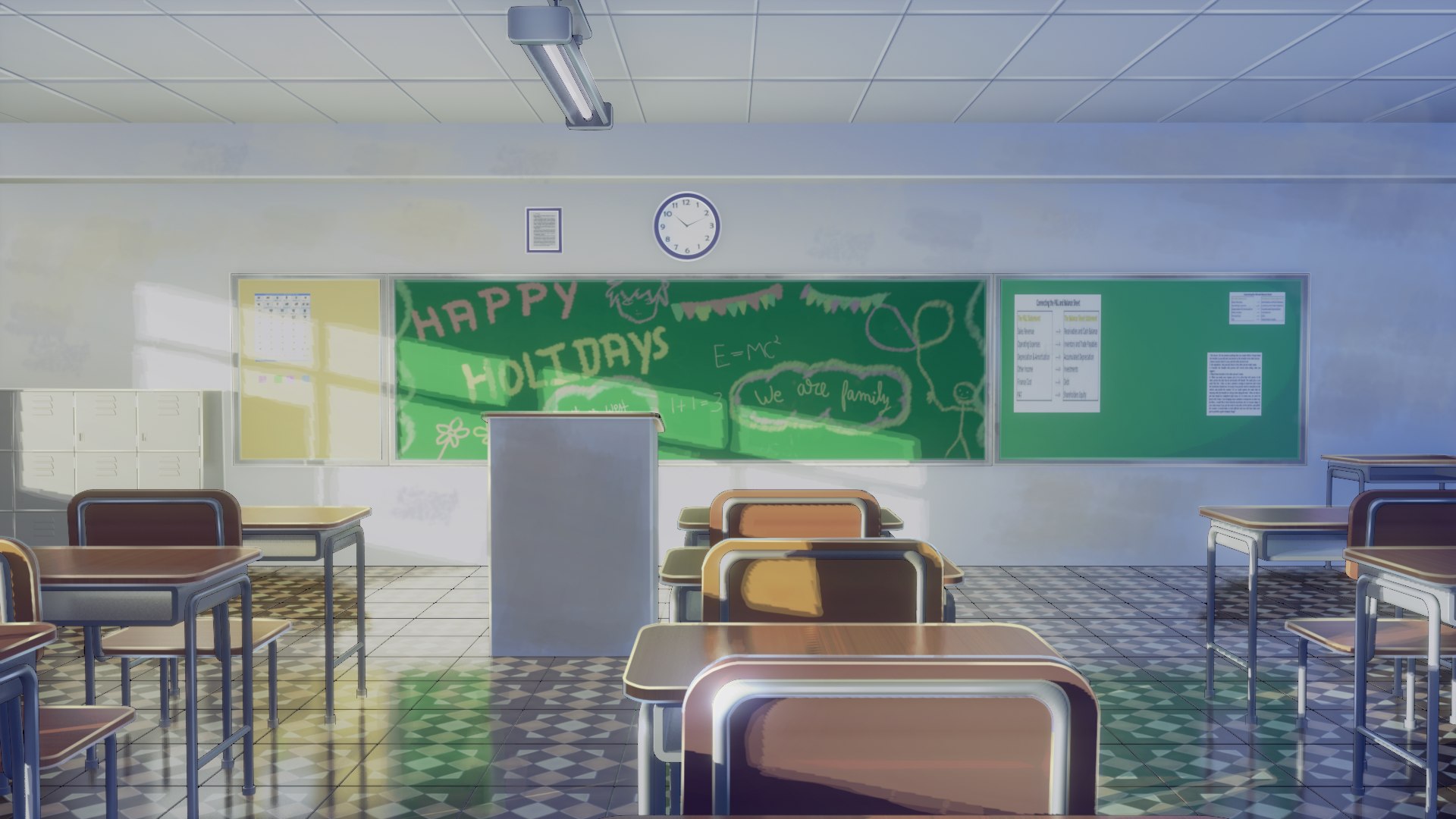 Japanese Classroom 3D Model - TurboSquid 1741231