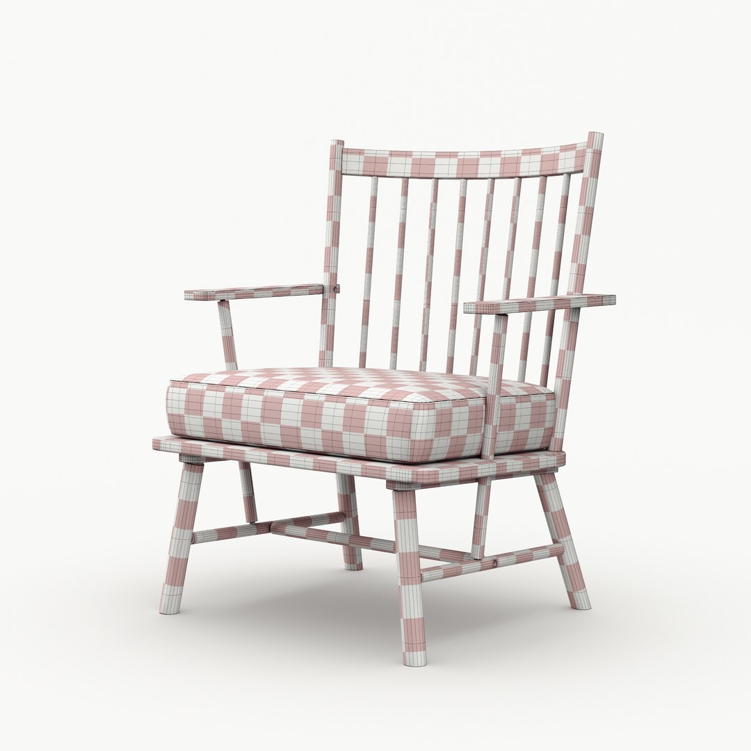 3D model Ikea PERSBOL Armchair - TurboSquid 2083040