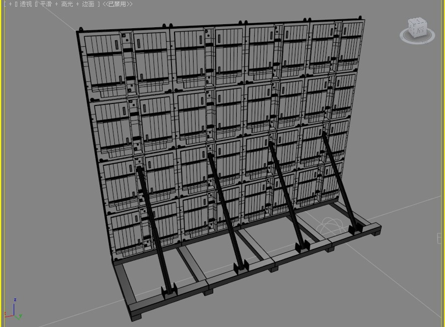 3d Model Led Display Outdoor