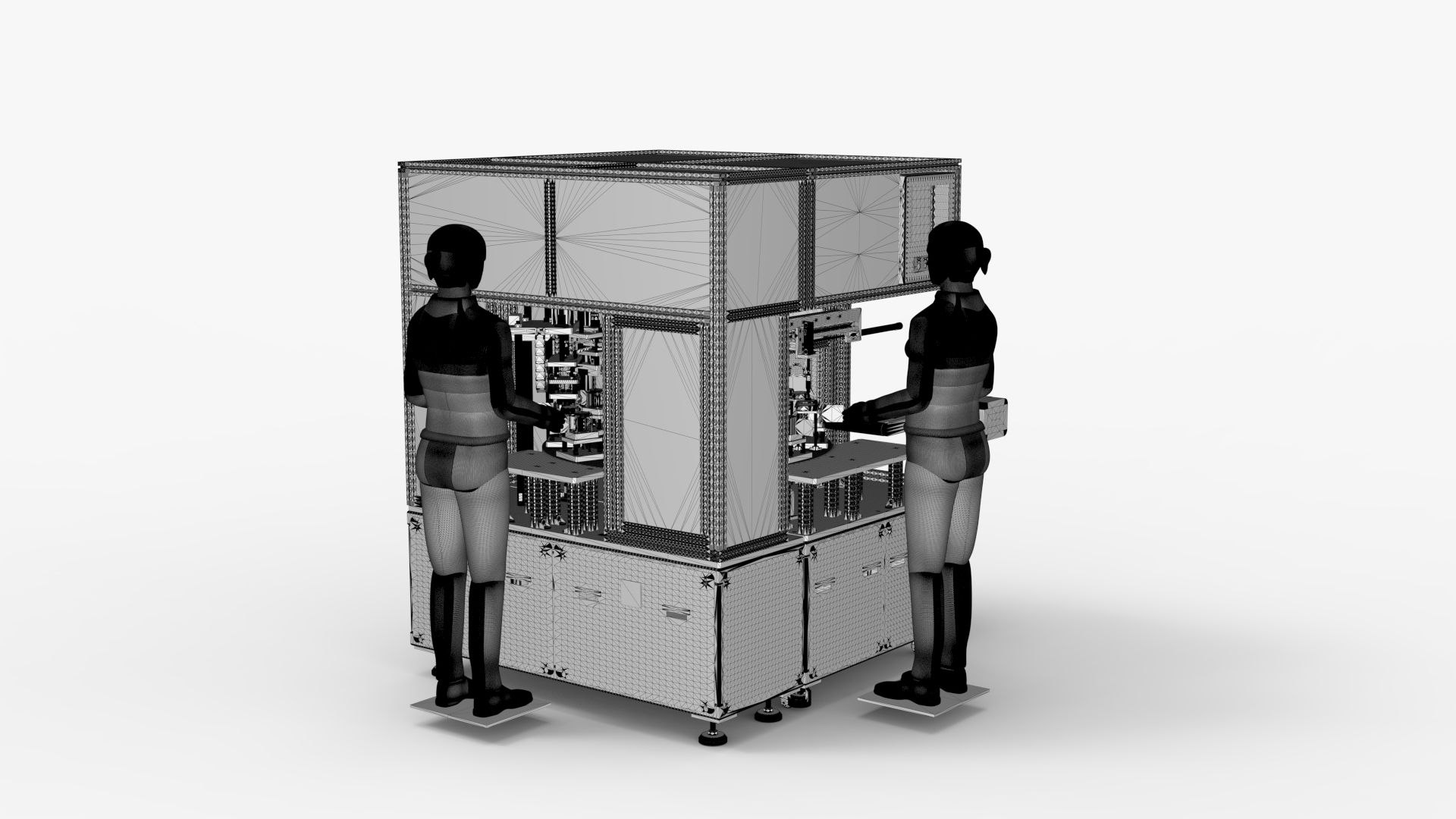 Seat Belt Retractor Assembly Line 3D - TurboSquid 1909921