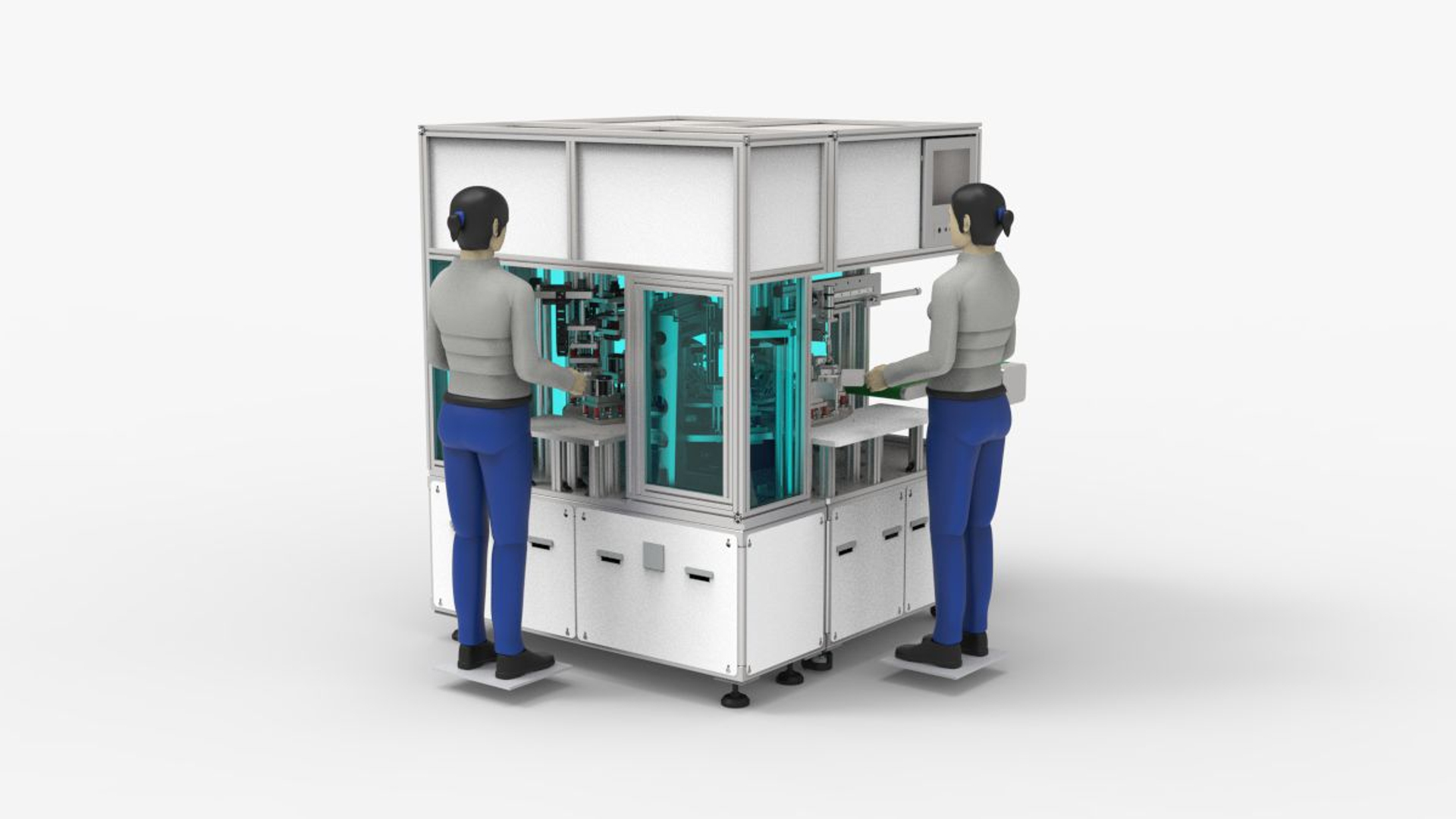 Seat Belt Retractor Assembly Line 3D - TurboSquid 1909921