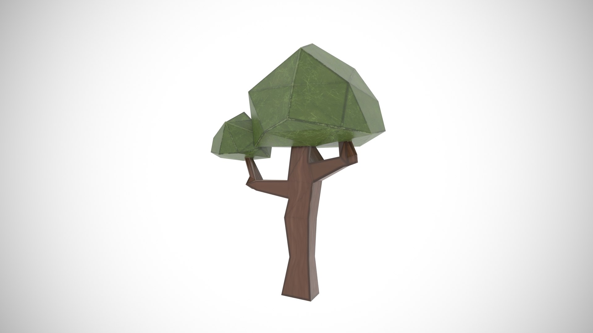 3D Tree Set Low-poly - TurboSquid 2053763
