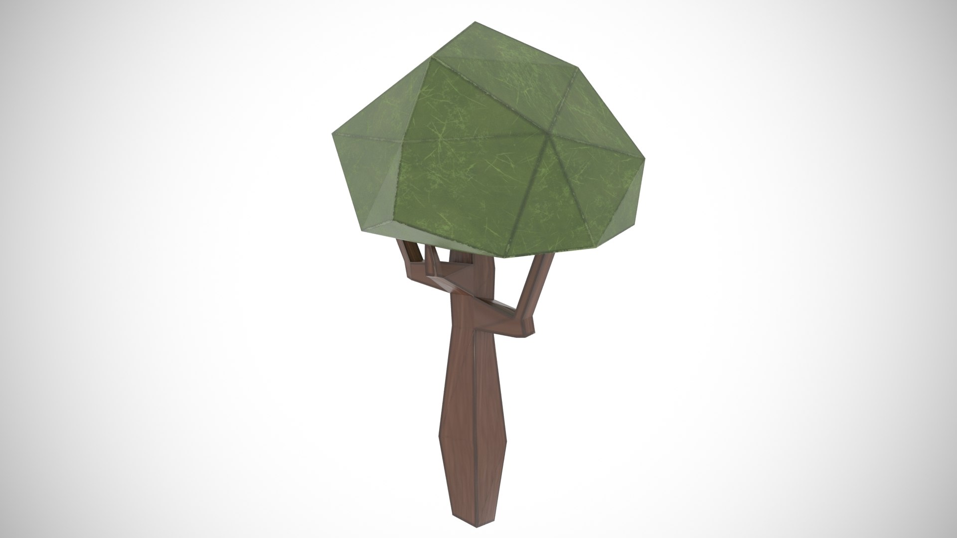 3D Tree Set Low-poly - TurboSquid 2053763