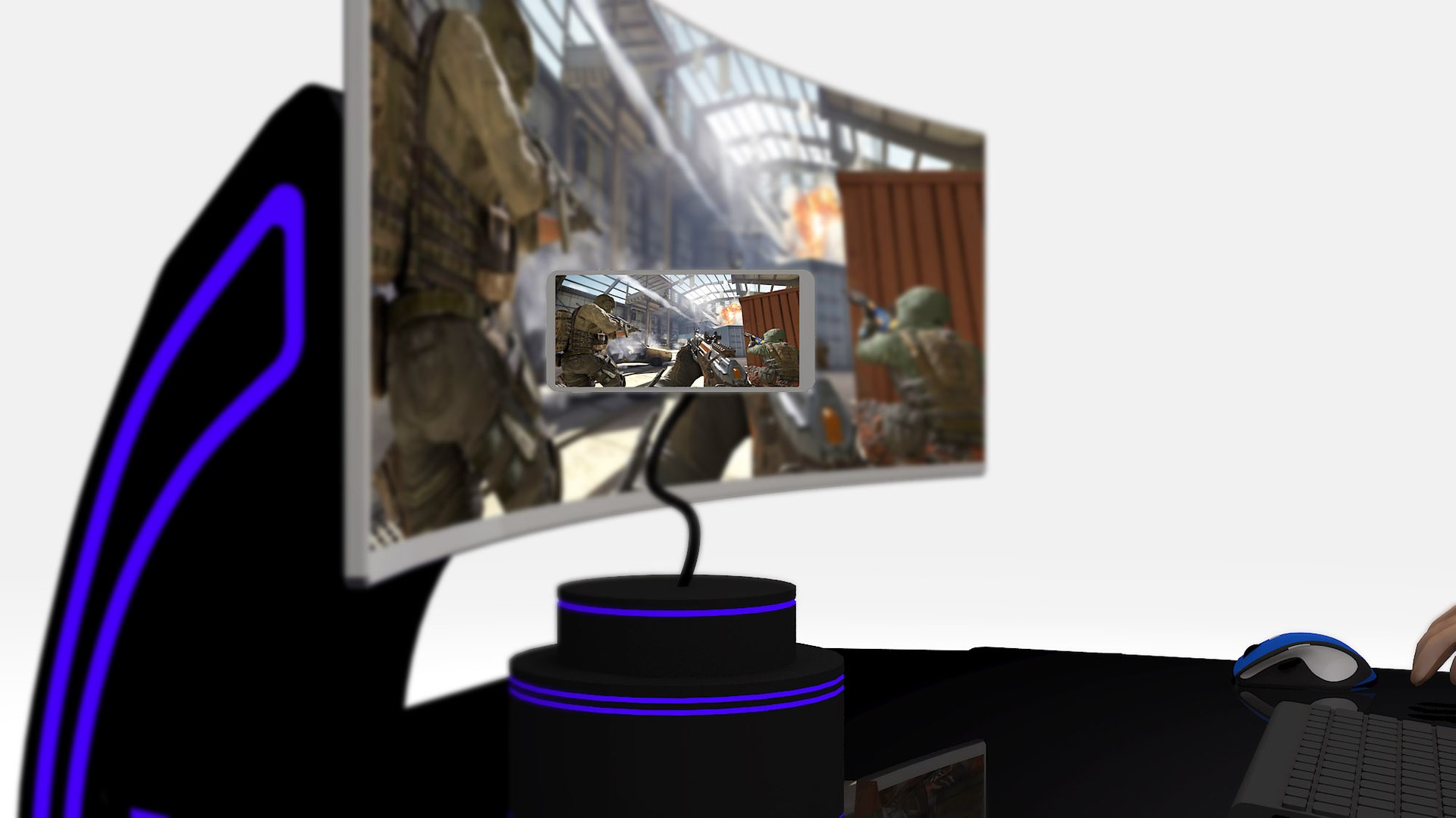 3D Mobile Gaming Pod Concept02 - TurboSquid 1839855