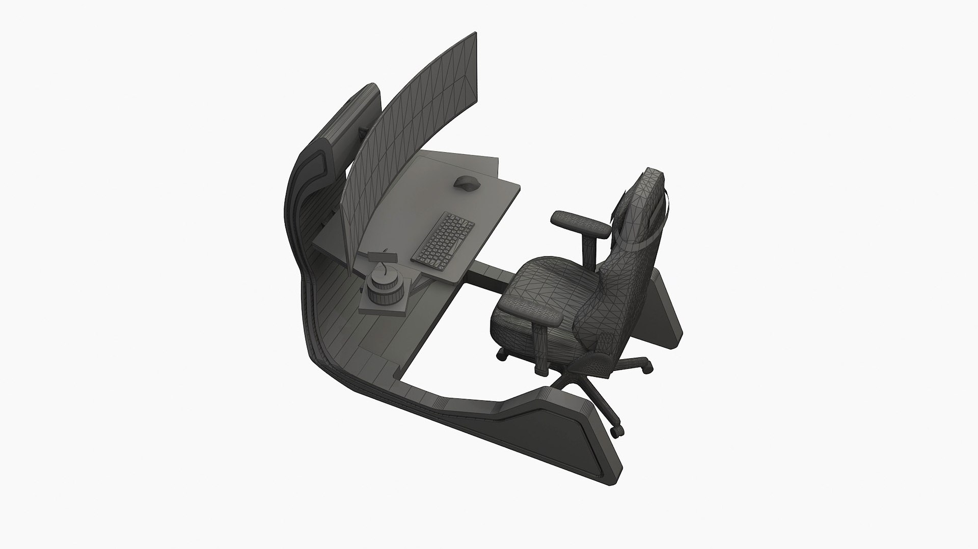 3D Mobile Gaming Pod Concept02 - TurboSquid 1839855