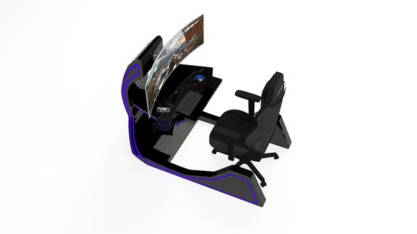 3D Mobile Gaming pod concept02 - TurboSquid 1839855