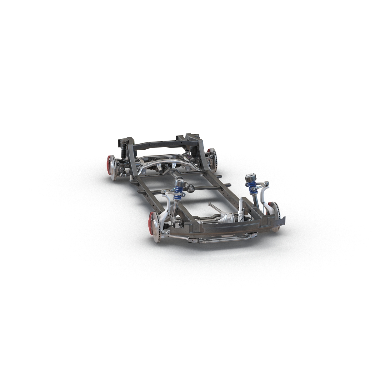 suv chassis frame 2 3ds