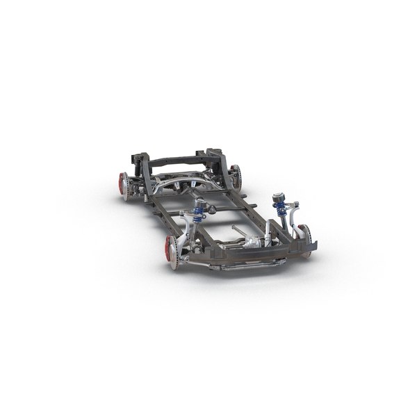 suv chassis frame 2 3ds