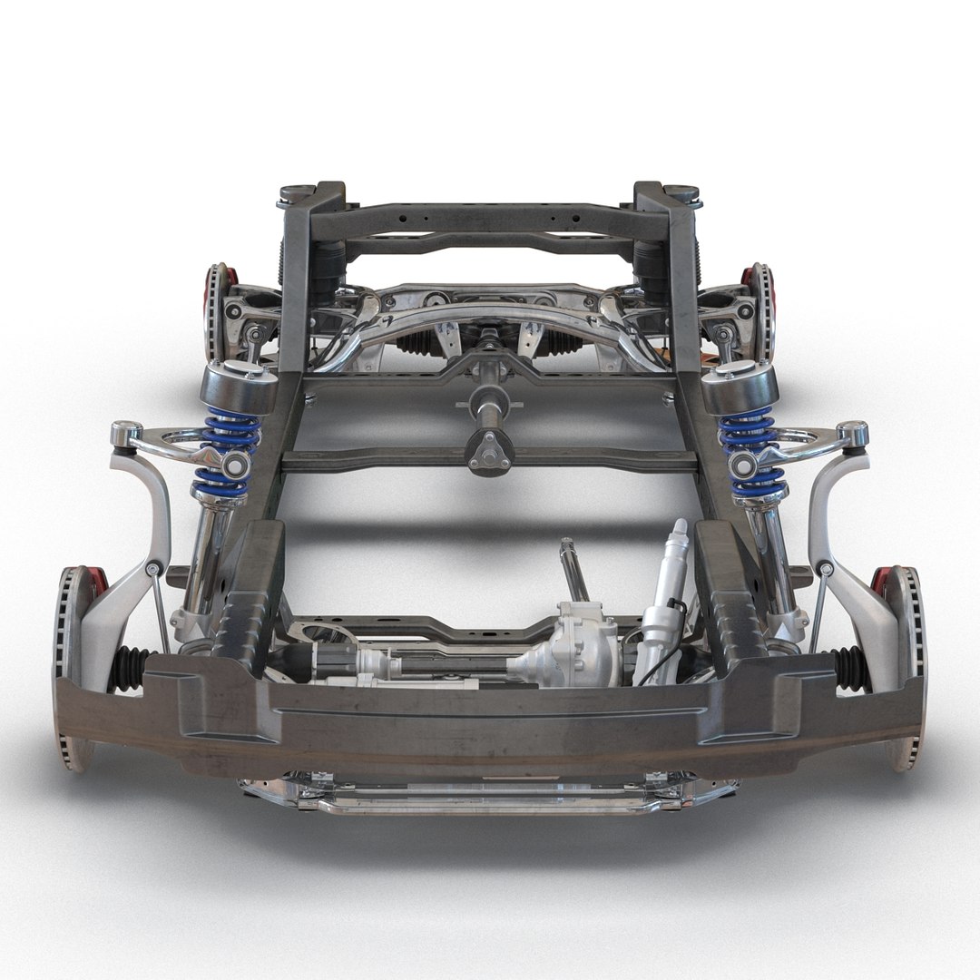 suv chassis frame 2 3ds