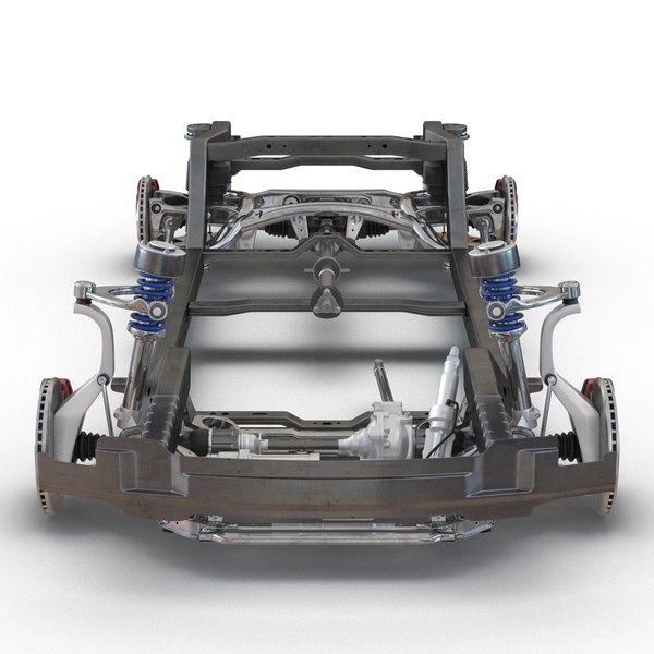 suv chassis frame 2 3ds