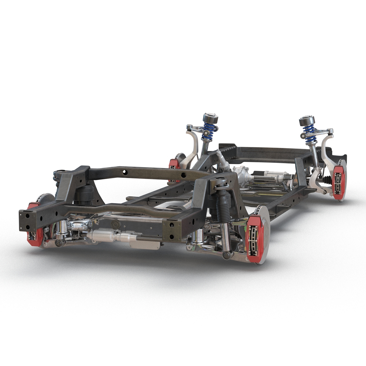 suv chassis frame 2 3ds