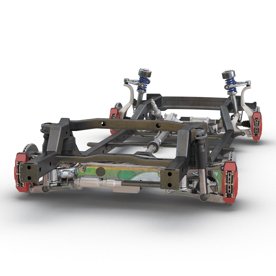 suv chassis frame 2 3ds