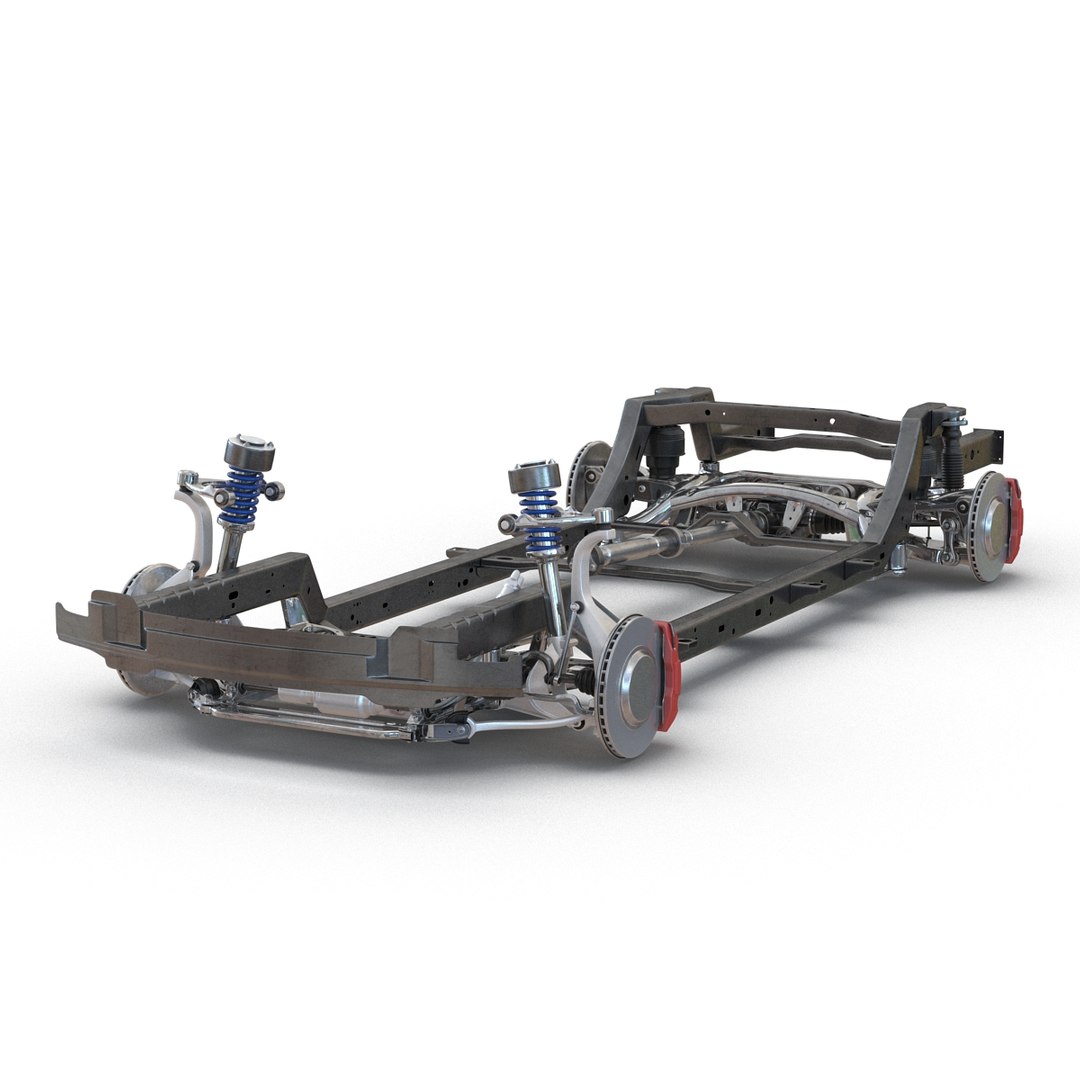 suv chassis frame 2 3ds