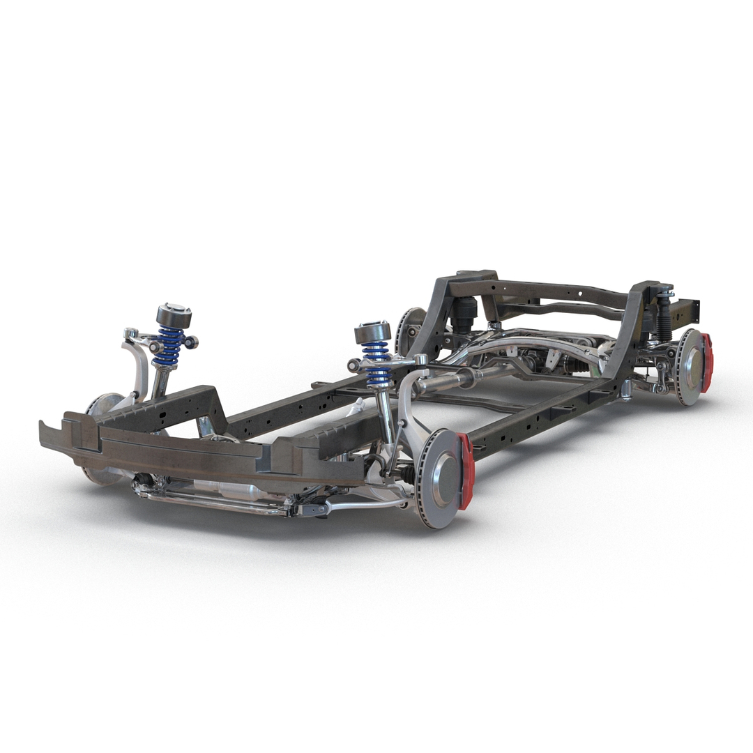 suv chassis frame 2 3ds