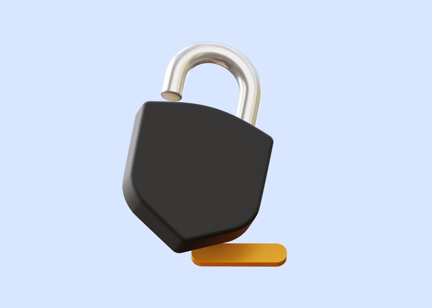 3D Identification Security Icon Illustration - TurboSquid 2230475