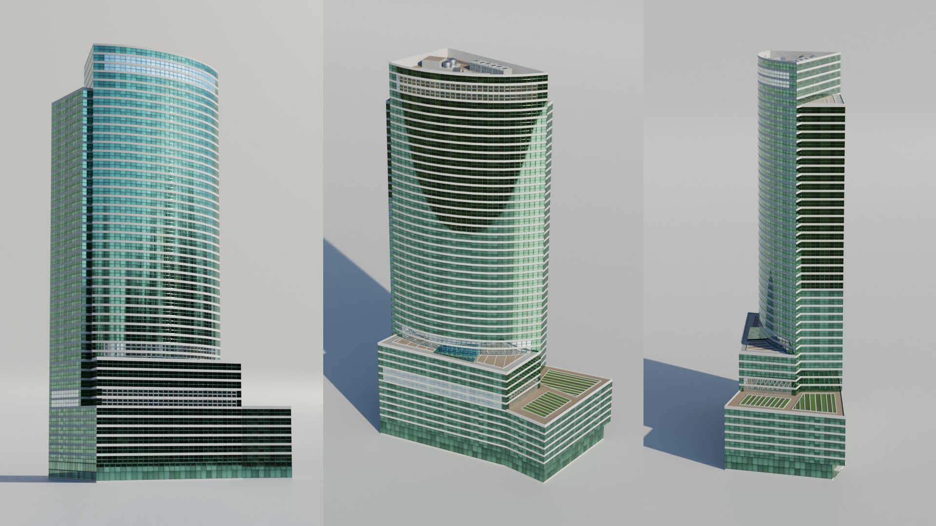 3D Tall Skyscrapers New York City v3 - TurboSquid 1842169